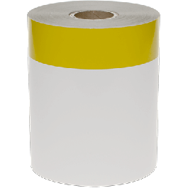 DLK 4X1X50 WHITE/YELLOW STRIPE